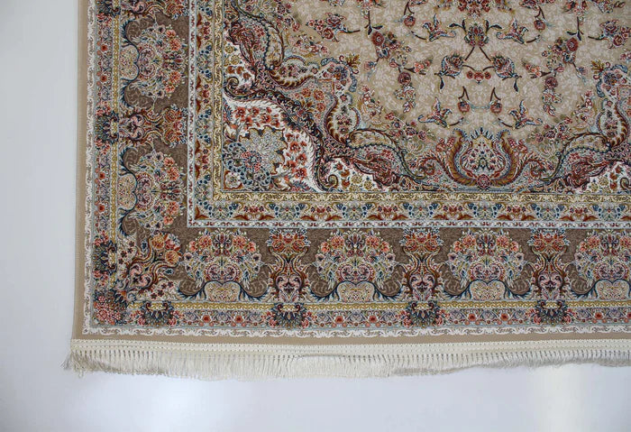 Zartosht 5858 Beige Persian Traditional Rug – Amazing Rugs